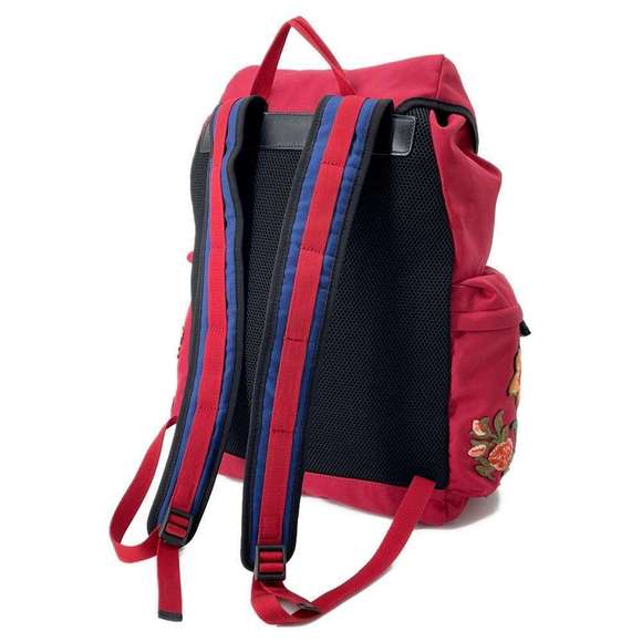 Gucci | Bags | Gucci Embroidered Tiger Backpack Black | Poshmark